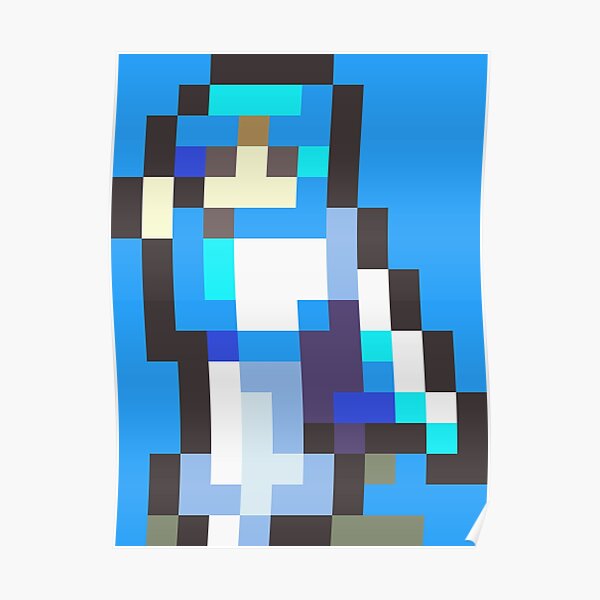 "Monk Sprite" Poster for Sale by SpriteGuy95 | Redbubble
