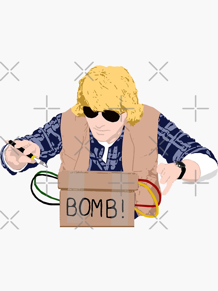"MacGruber!" Sticker for Sale by pickledbeets | Redbubble