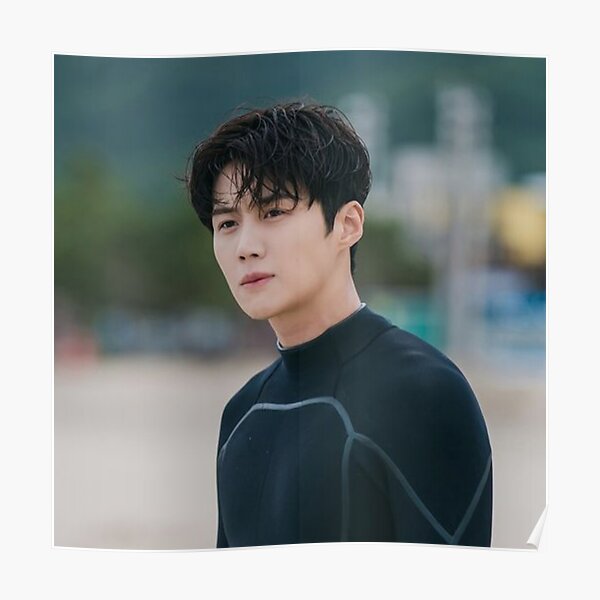 "CH#1 Kim Seonho as Chief Hong in Hometown Chachacha" Poster for Sale ...