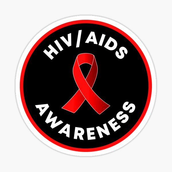"HIV / AIDS - Disability Awareness" Sticker for Sale by SSFootball ...