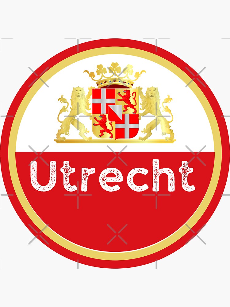 "Province of Utrecht Netherlands" Sticker for Sale by FedSherDesign ...