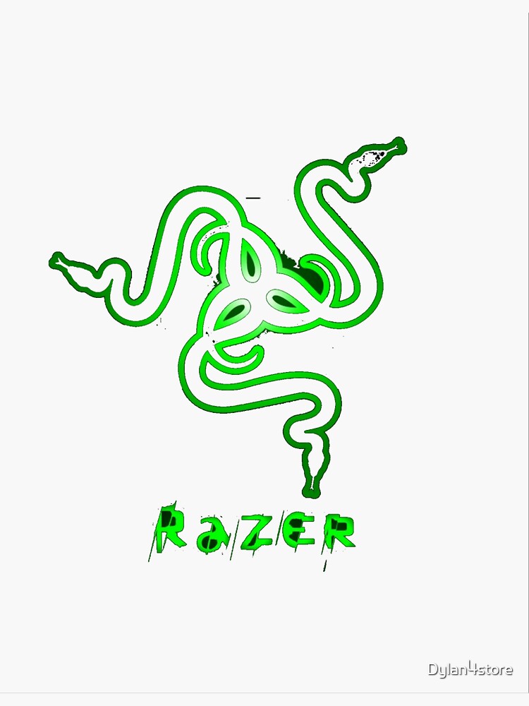 "razer stiker" Sticker for Sale by Dylan4store | Redbubble