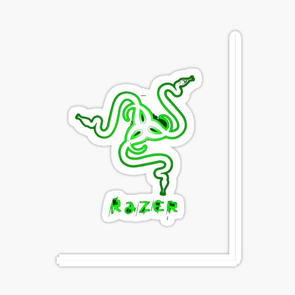 "razer stiker" Sticker for Sale by Dylan4store | Redbubble