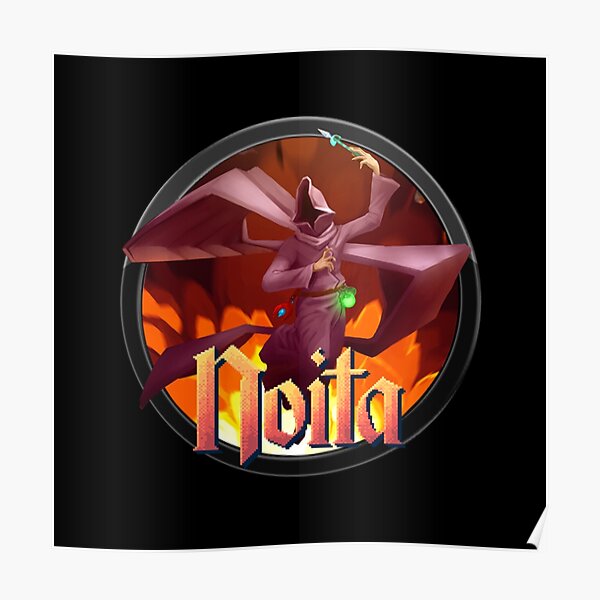 "Noita Game - Icon" Poster for Sale by CornerDoorStore | Redbubble