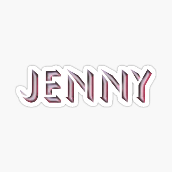 Jenny Stickers | Redbubble
