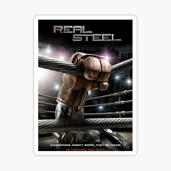 "Real Steel Atom Poster" Sticker for Sale by raleminer | Redbubble