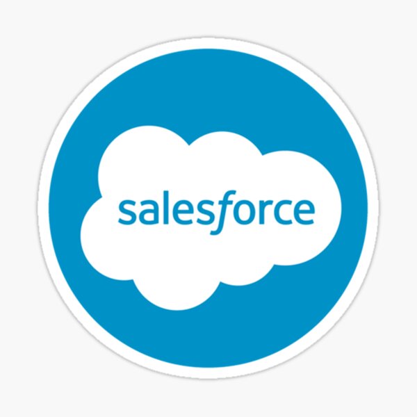 "Salesforce Circle Logo Classic " Sticker for Sale by CustomThings90 ...