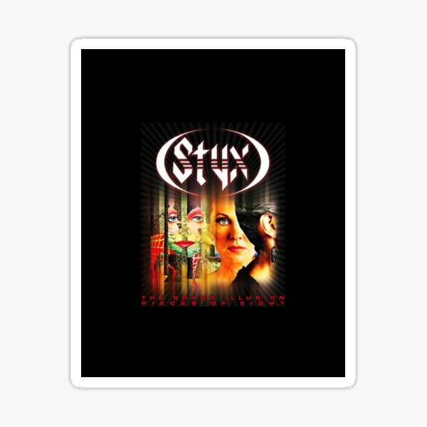 "STYX band logos favorite" Sticker for Sale by oengleweyand | Redbubble