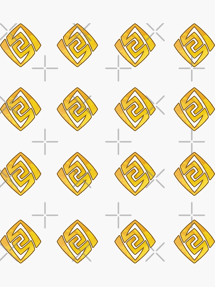 "Geo Stickers Set - Genshin Impact" Sticker by AnnaLichter | Redbubble