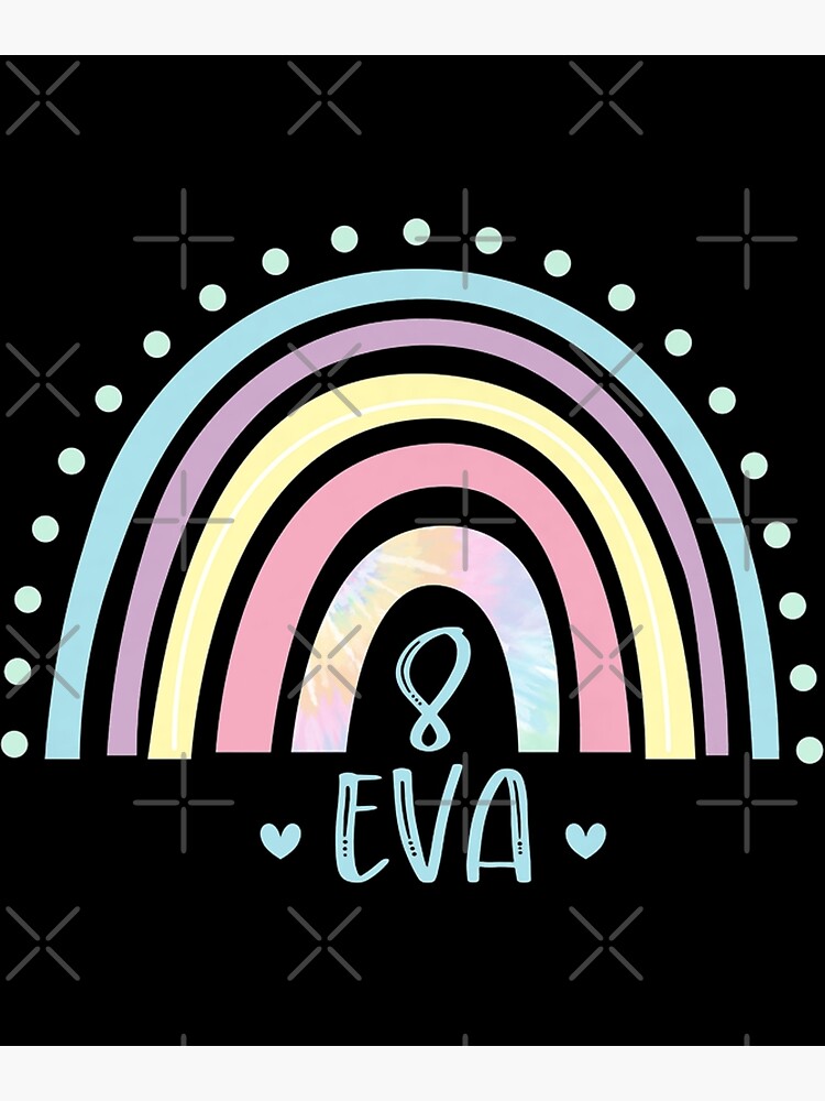 Póster «Niños Eva 8 Cumpleaños Premium» de Antonia-Store | Redbubble