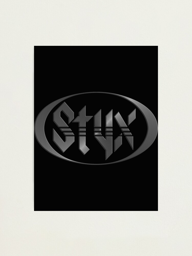 "STYX band logos favorite" Photographic Print by oengleweyand | Redbubble