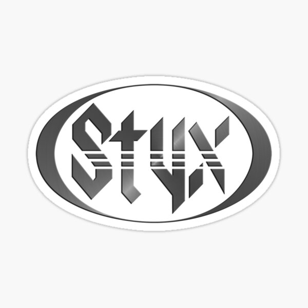 "STYX band logos favorite" Sticker for Sale by oengleweyand | Redbubble
