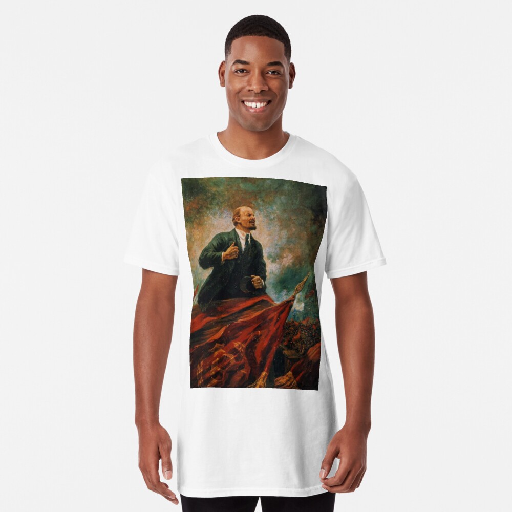 "Lenin (Painting)" Sticker for Sale by Ichneumon-art | Redbubble