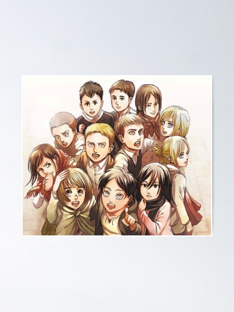 "Snk draw" Poster for Sale by karimach | Redbubble