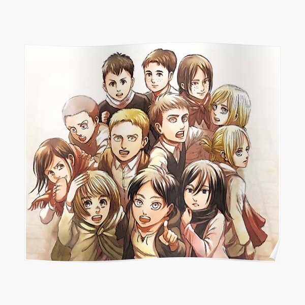 "Snk draw" Poster for Sale by karimach | Redbubble