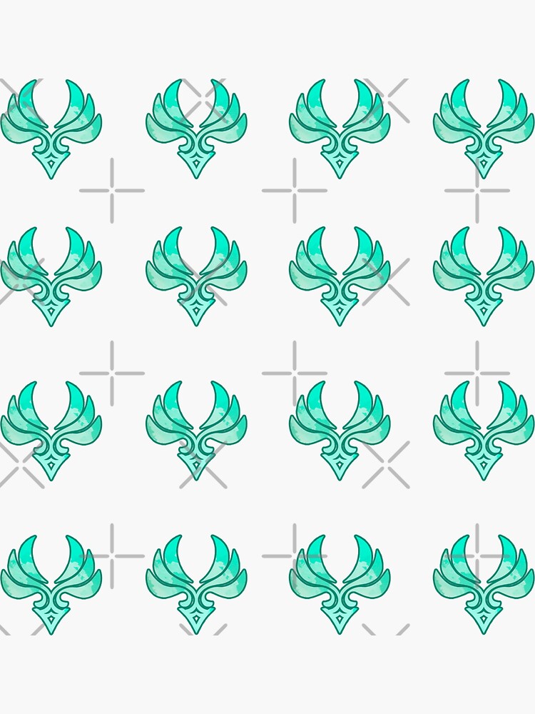 "Anemo Sticker Set - Genshin Impact" Sticker for Sale by AnnaLichter ...