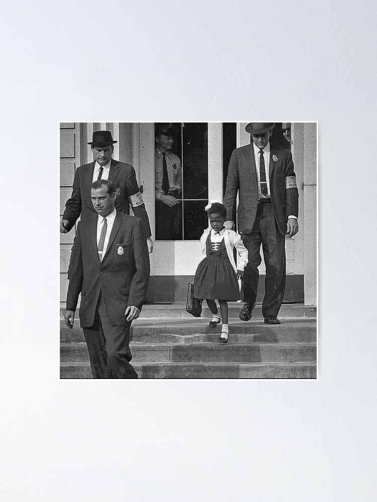 "Ruby Bridges Goes to School" Poster for Sale by sourceoflife | Redbubble