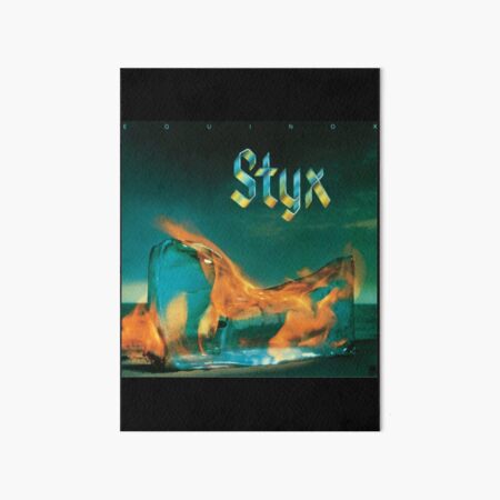 "STYX band logos favorite" Art Board Print by oengleweyand | Redbubble