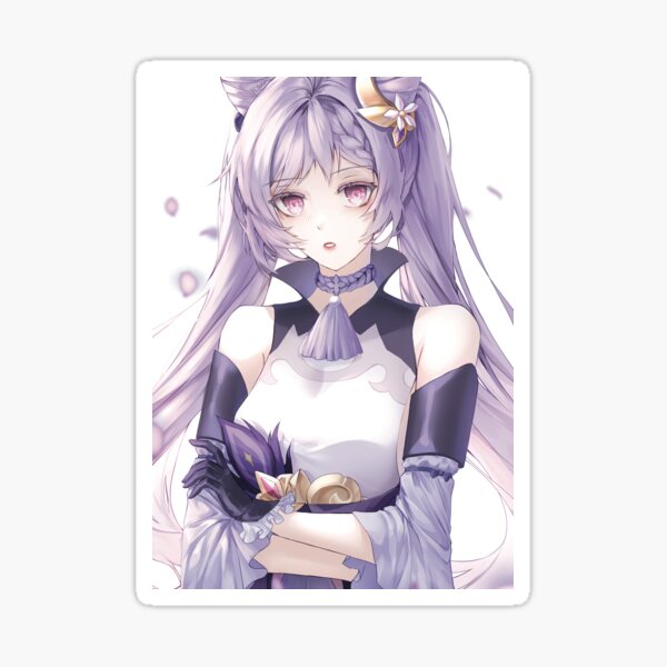 "Genshin Impact Keqing" Sticker for Sale by willybatlong | Redbubble