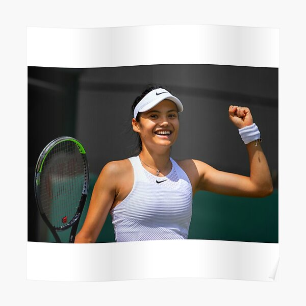 "EMMA RADUCANU US OPEN 2021 WOMEN TENNIS CHAMPION" Poster by ...