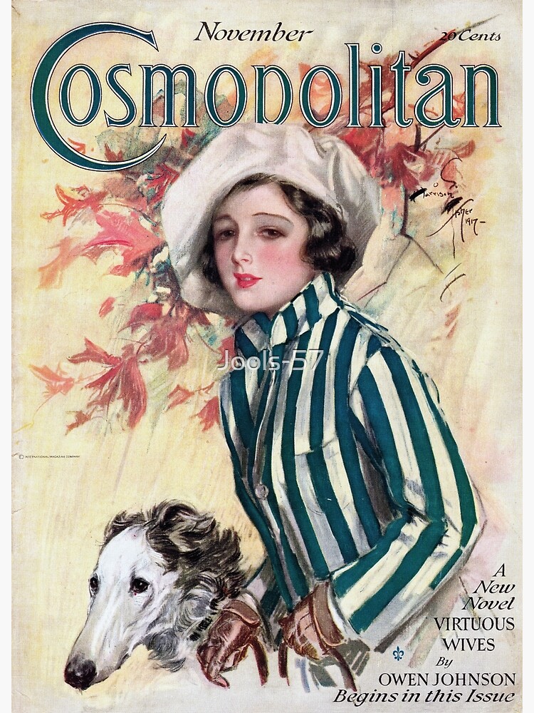 "Old Cosmopolitan Magazine Cover" Photographic Print for Sale by Jools ...