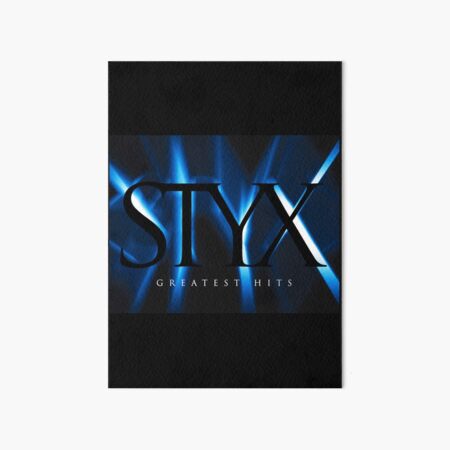 "STYX band logos favorite" Art Board Print by oengleweyand | Redbubble