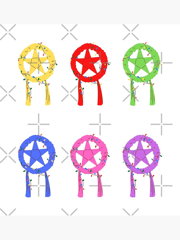 "Filipino Star Christmas Parol Sticker Pack- Filipino Christmas" Poster ...