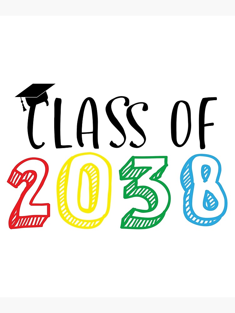 "Class of 2038" Poster for Sale by Raminovitch | Redbubble