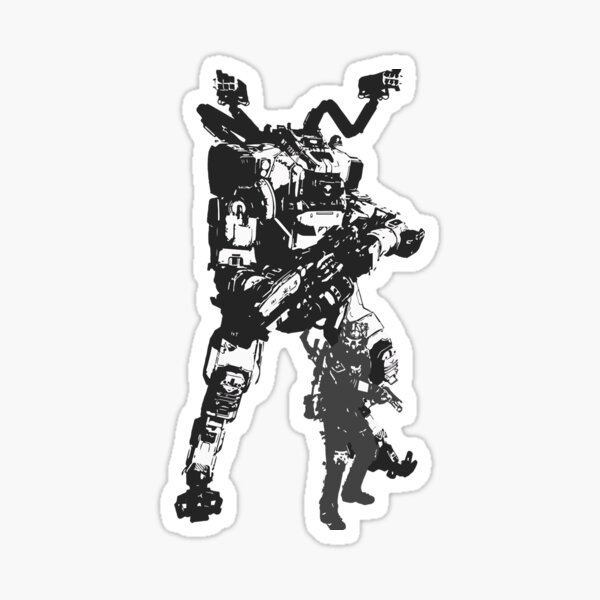 "OMG! The Best Titanfall Ever!" Sticker for Sale by GamesTitanfall ...