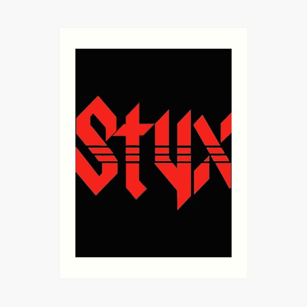 "STYX band logos favorite" Art Print by oengleweyand | Redbubble