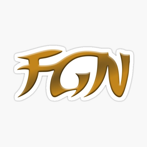 "Best Selling Classic FGN Essential Design" Sticker for Sale by ...