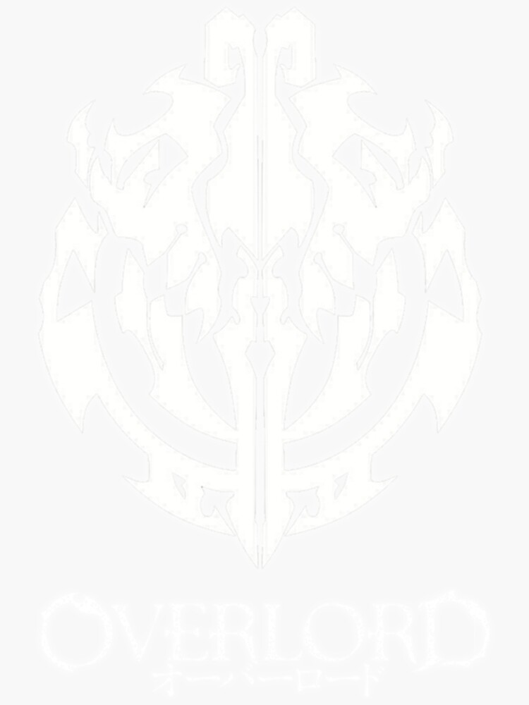"Overlord Anime - Guild Emblem - Ainz Ooal Gown. " Sticker for Sale by ...