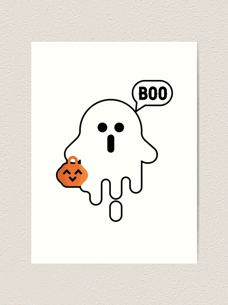 "Boo Cute ghost just telling it like it is. and it is really lame." Art ...