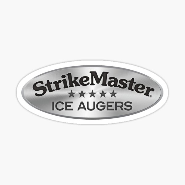 "Strikemaster-Ice Fishing" Sticker for Sale by pablodeco | Redbubble