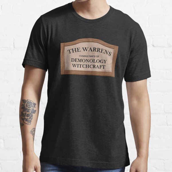 "The Warren's Occult Museum Door Sign" T-shirt for Sale by ...