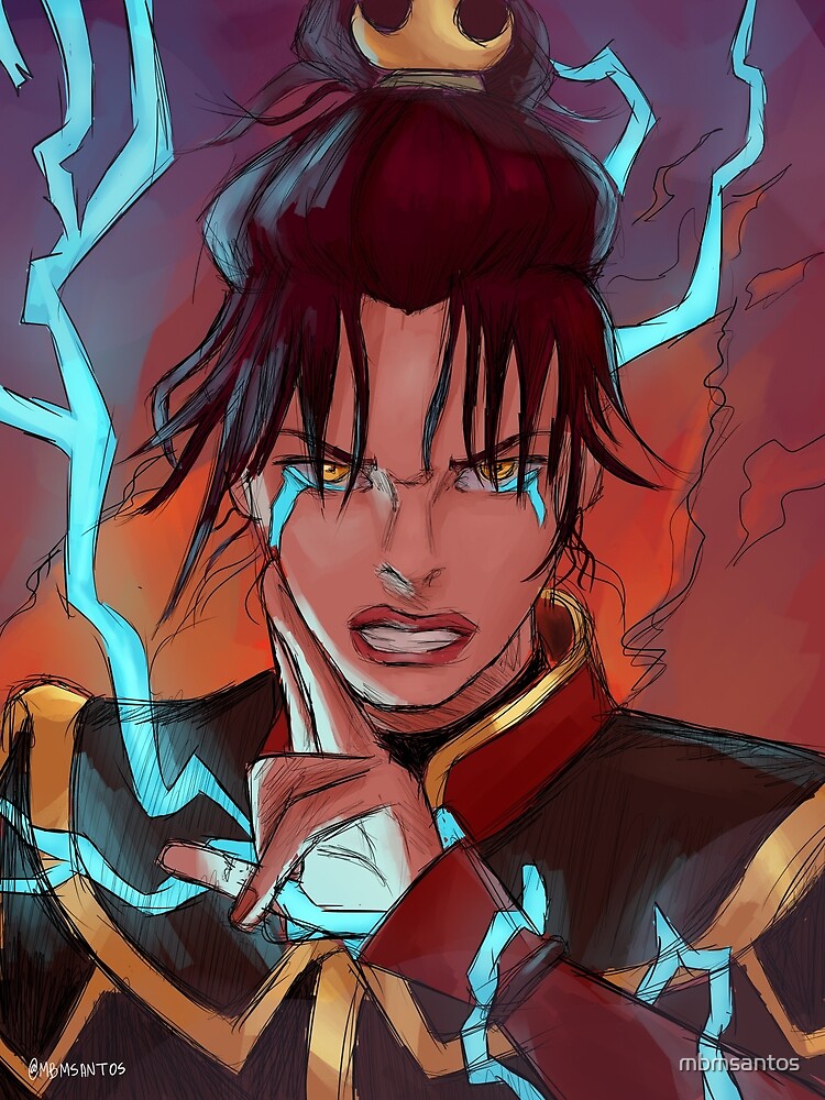 "Azula from Avatar The Last Airbender Illustration" Poster for Sale by ...