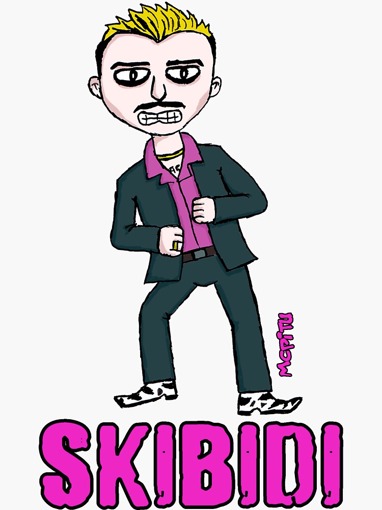 "Skibidi russian dance" Sticker for Sale by MetalSatyrShop | Redbubble