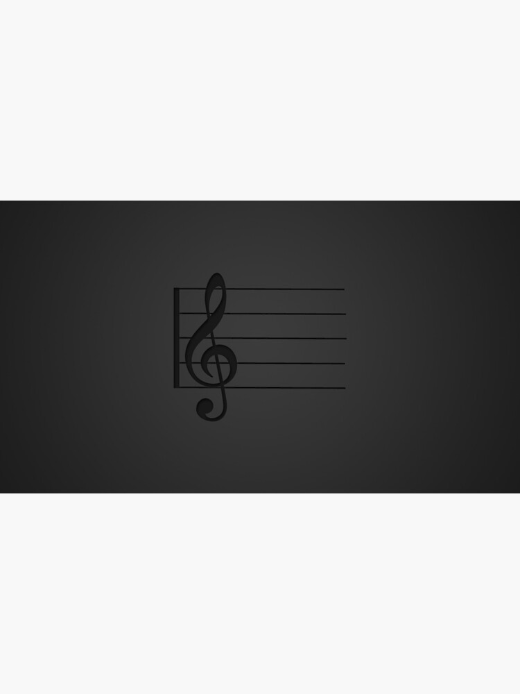 "A Treble Clef Stave" Poster for Sale by The-CM-Shop | Redbubble