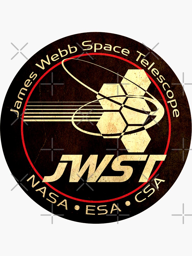 "James Webb Space Telescope insignia " Sticker for Sale by trendistudio ...
