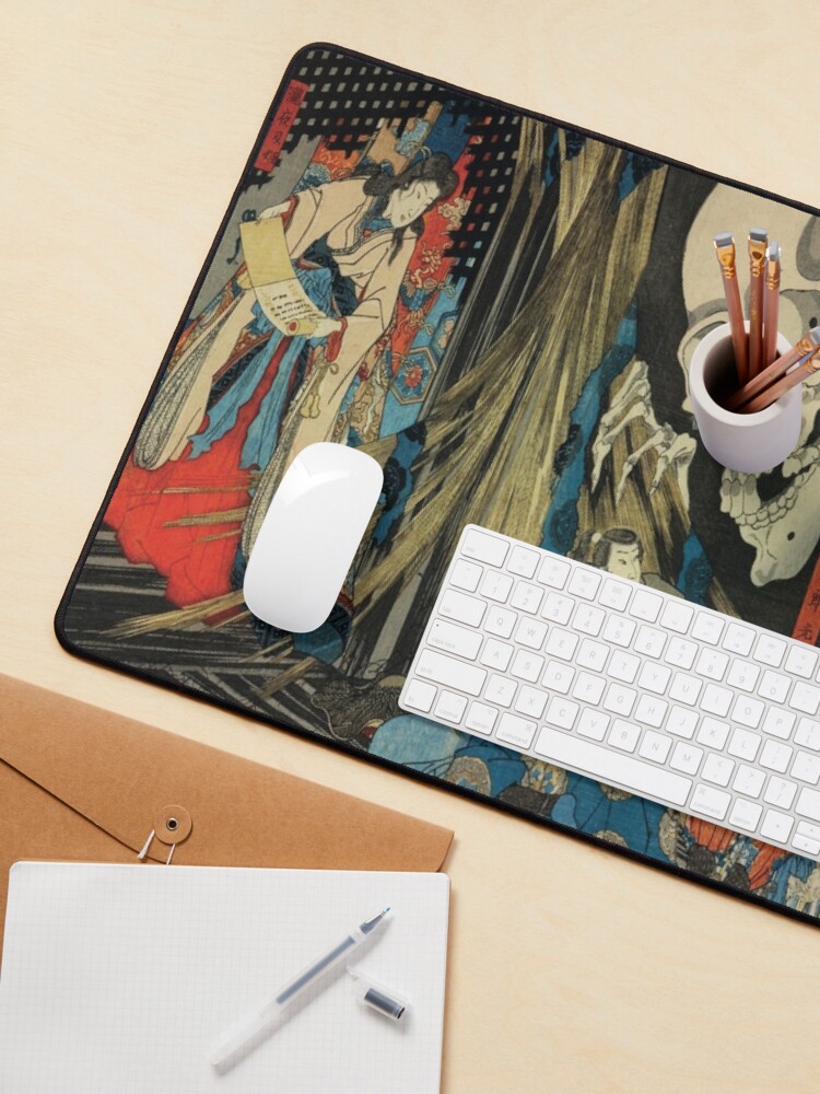 "Takiyasha the Witch and the Skeleton Spectre" Mouse Pad for Sale by ...