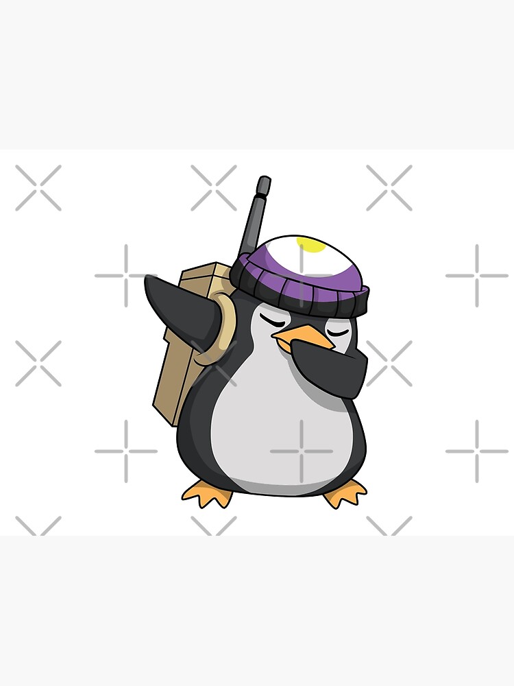 "Dabbing Dan (Non-Binary Pride Hat)" Poster for Sale by Meltey | Redbubble