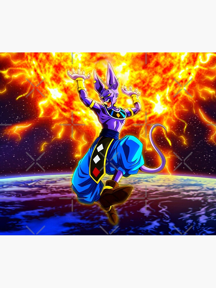 "God of Destruction Beerus DBS" Mouse Pad for Sale by Anime and More ...