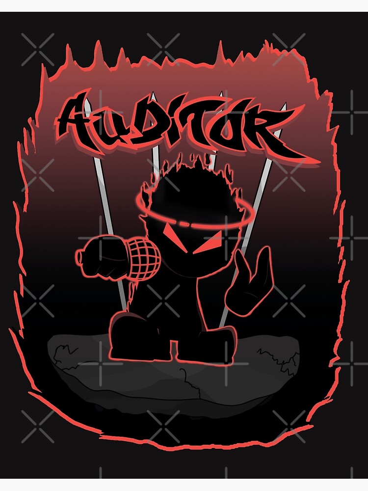 Lámina rígida for Sale con la obra «fnf mc AUDITOR graffiti» de ...