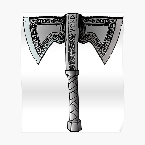 Póster «Stormbreaker, el hacha de Thor» de DanielVind | Redbubble