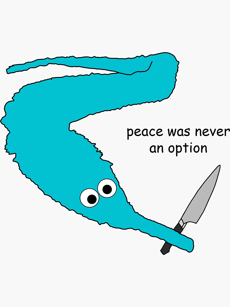 "Worm on a String" Sticker for Sale by Khiarix | Redbubble