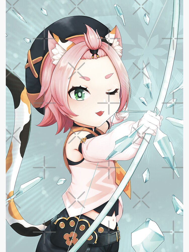 "Genshin Impact Diona" Sticker for Sale by lorypig | Redbubble