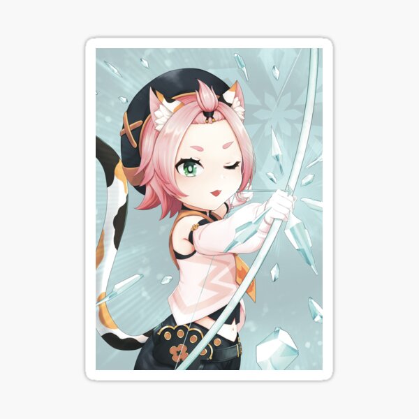 "Genshin Impact Diona" Sticker for Sale by lorypig | Redbubble