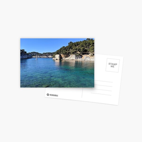"Calanques de Cassis in the south of France" Postcard by LSPixel ...