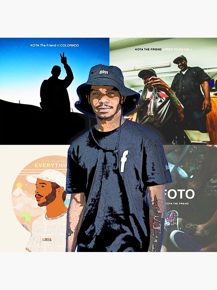 "Kota The Friend Poster" Sticker for Sale by LuluMackDesigns | Redbubble