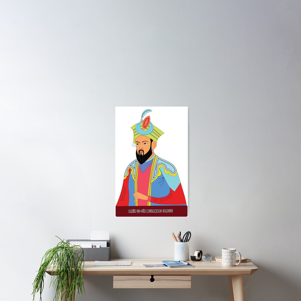 "Zahiruddin Muhammad Babur known as Babur, was the founder of the ...